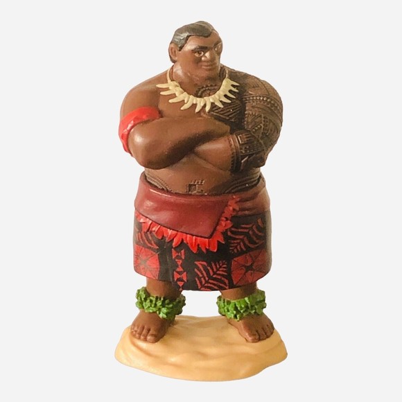 JAKKS Pacific | Toys | Disney Moana Chief Tui Action Figure Toy Cake ...